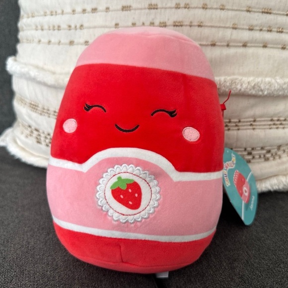 Squishmallows | Toys | Squishmallow Janna The Strawberry Jam 75 Plush ...